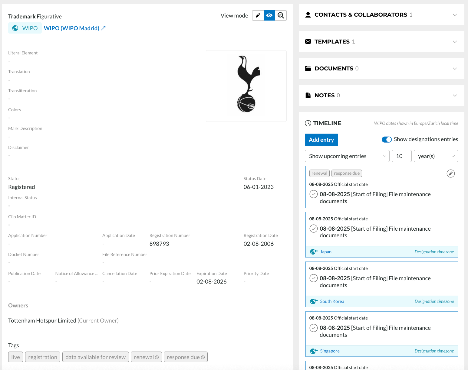 A New Generation of WIPO Docketing - Alt Legal